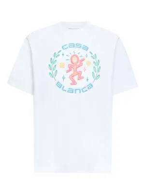 Casablanca White Dance Joy T-shirt