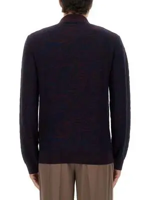 Etro Long-sleeved Polo Shirt