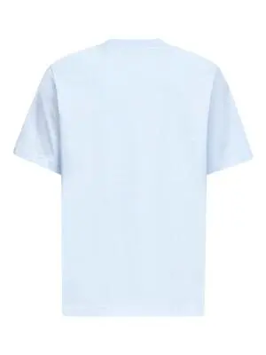 Casablanca Light Blue Airbrush Smiley T-shirt