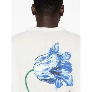 Kenzo Floral Print Cotton Jumper