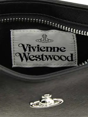 VIVIENNE WESTWOOD Tasha Shoulder Phone Bag - Black