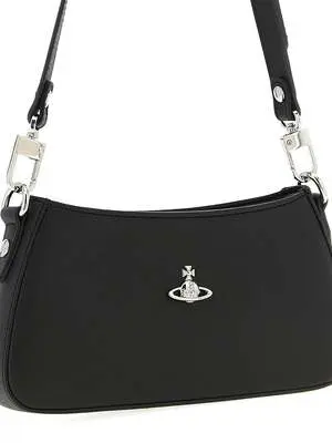 VIVIENNE WESTWOOD Tasha Shoulder Phone Bag - Black