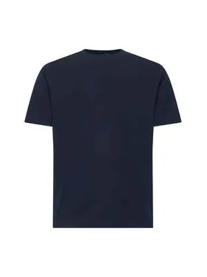 Herno Herno Men Blue Superfine Cotton Stretch T-Shirt Multicolor