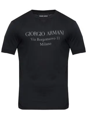 Giorgio Armani Logo T-shirts For Men