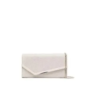 JIMMY CHOO Jimmy Choo Metallic Clutch Bags Women Silver