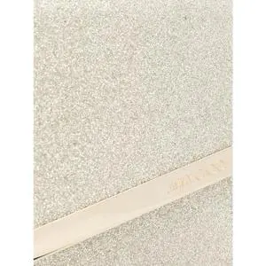 JIMMY CHOO Metallic Clutch Bags - Silver