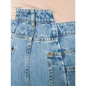 MAISON MARGIELA Denim Wide-leg Jeans - Blue