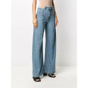 MAISON MARGIELA Denim Wide-leg Jeans - Blue
