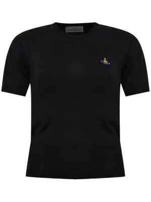 VIVIENNE WESTWOOD Bea Wool Top - Black