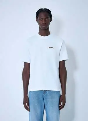 Jacquemus Le T-shirt Gros Grain - White