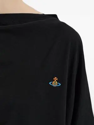 VIVIENNE WESTWOOD Oversized Hebo Top - Black