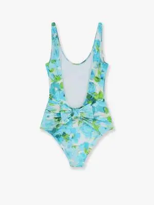 Chloé Water Flower Print One-piece Swimsuit - Multicolor