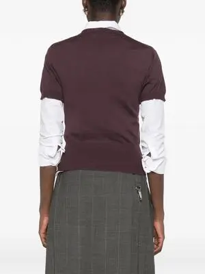 VIVIENNE WESTWOOD Bea Wool Top - Brown