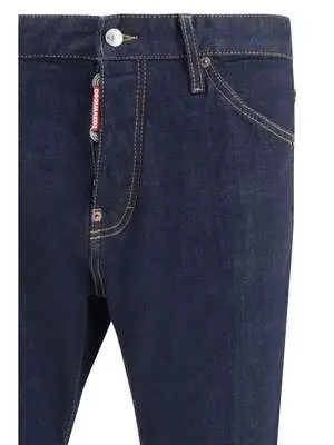 Dsquared2 Long Stretch Cotton Jeans