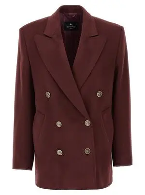 Etro Double-breasted Blazer - Multicolor