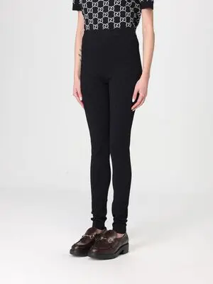 Gucci Gg Supreme Viscose Blend Knit Pants