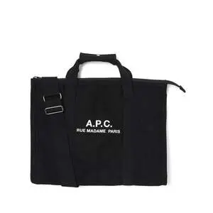 A.p.c. Tote Bags - Black