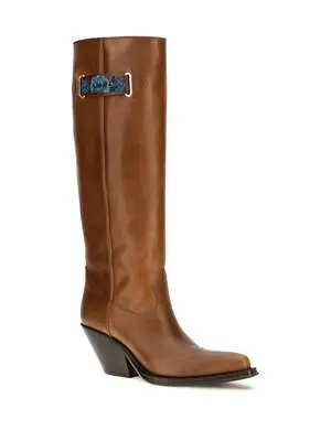 Chloé Azelan Over-the-knee Leather Boots