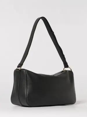 Gucci Grained Leather Bag - Black