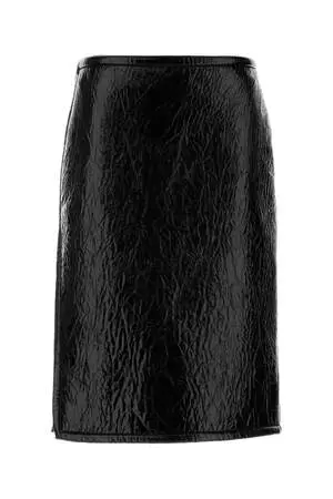 Gucci Leather Skirt - Black