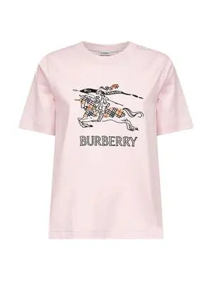 Burberry Cotton Ek D Sketch T-shirt - Multicolor