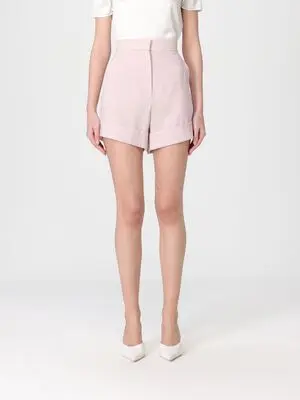 Max Mara Tailored Wool Shorts - Pink