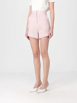Max Mara Tailored Wool Shorts - Pink