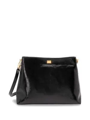 Dolce & Gabbana Vittoria Large Shoulder Bag - Black