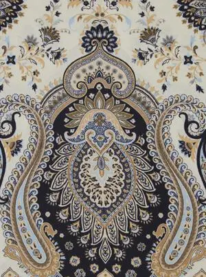 Etro Scarf With All-over Paisley Print In Silk For - Multicolor