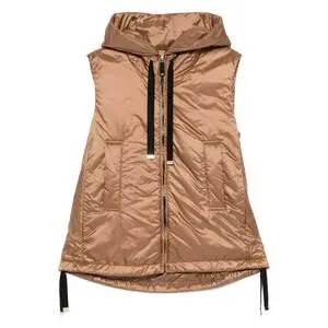 Max Mara Jackets Waistcoat & Gilets - Brown