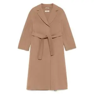 Max Mara Neutrals Coats Single Breasted Coats - Cream
