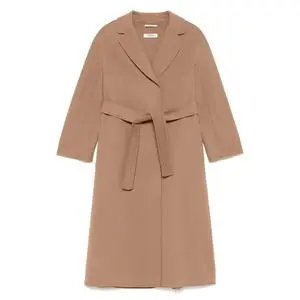 Max Mara Single-breasted Coat - Cream