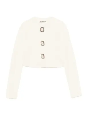 SELF-PORTRAIT Embellished Cardigan - Multicolor