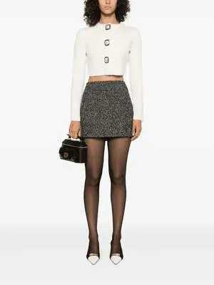 SELF-PORTRAIT Embellished Cardigan - Multicolor