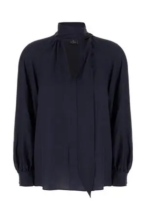 Etro Tie Neck Blouse