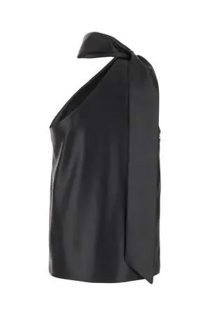Stella McCartney Asymmetrical Tie Detailed Top