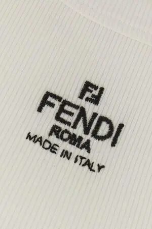 Fendi Ribbed Tank Top - Multicolor
