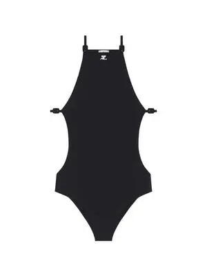 COURREGES Courreges Women One-Piece Swimsuit With Cut-Out Detail Black
