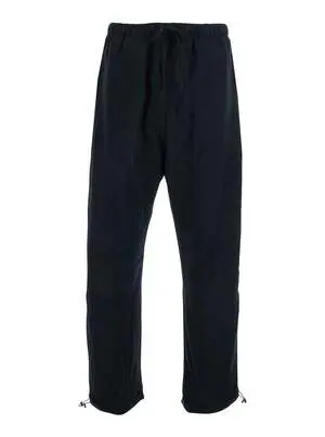 Fear Of God Black Pants With Drawstring At The Waist In Cotton - Multicolor