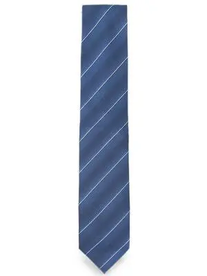 TOM FORD Tom Ford Men Stripe Tonal Weave Silk Tie