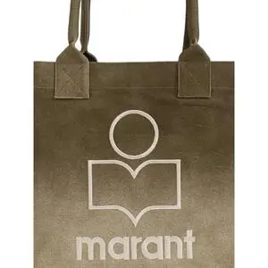 Isabel Marant Étoile Cotton Ombré Tote Bag - Green