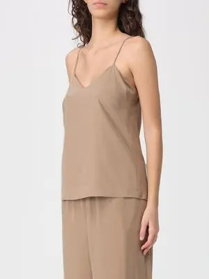 Max Mara Basic Satin Camisole - Brown