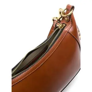 Isabel Marant Étoile Calfskin Leather Oskan Shoulder Bag