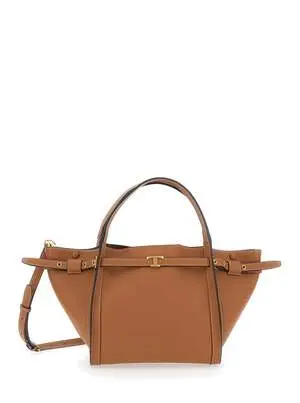 TOD'S TOD'S Leather Tote Bag Brown