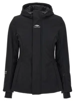 Balenciaga Ski Hourglass 3b Sports Icon' Parka - Black