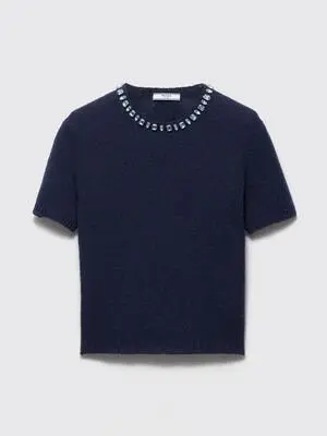 Prada Crew Neck Sweater - Blue