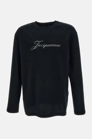 Jacquemus Long Sleeve Logo T-shirt - Multicolor