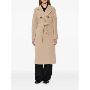 Max Mara Neutrals Coats Double Breasted & Peacoats