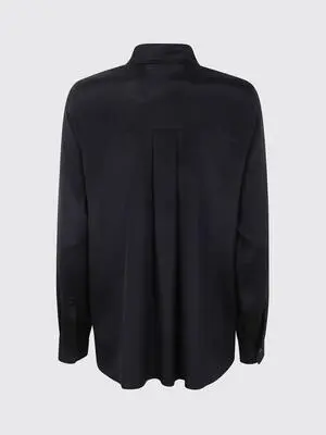 Max Mara Silk Blend Button Up Shirt