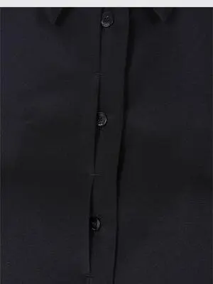 Max Mara Silk Blend Button Up Shirt